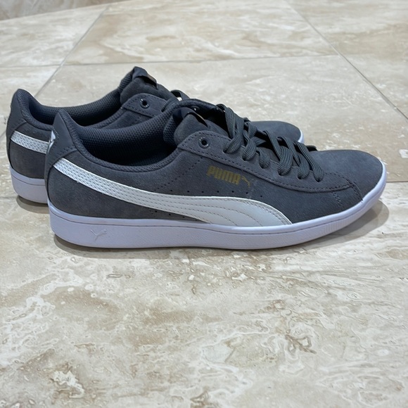 Puma | Shoes | Nwob Puma Suede Grey Sneakers | Poshmark